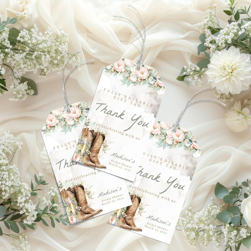 Bridal Shower Gift Tags - 60+ Gift Ideas for 2024