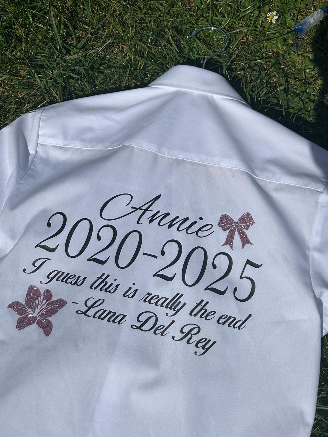 School Leavers Do It Yourself Iron on Print for Shirt | Lana Del Rey ...