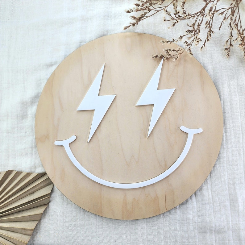 Smiley Face Sign, Happy Face Sign, Smiley Face, Retro Sign - Etsy