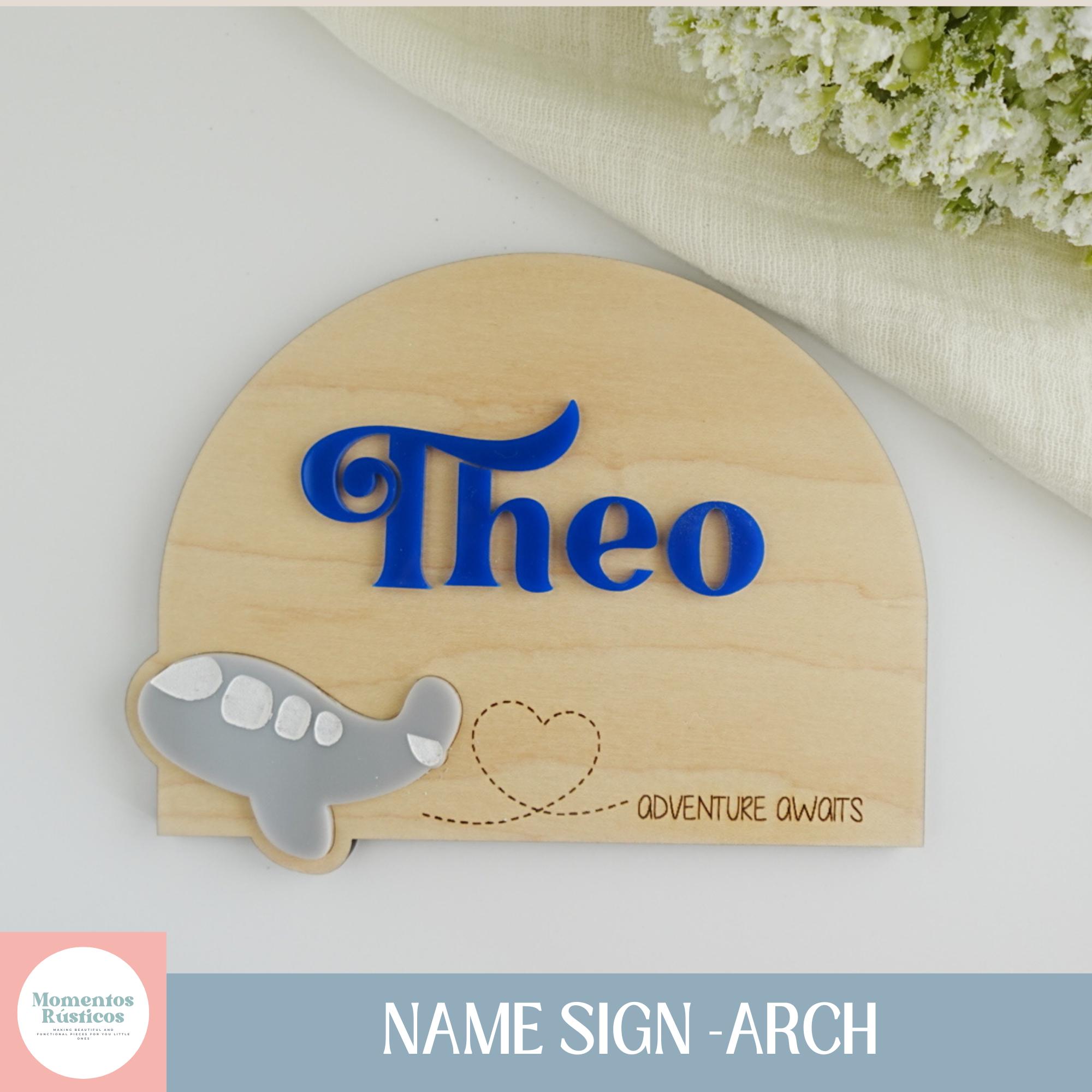Custom Airplane Name Sign, Birth Stats Sign, Newborn Sign, Boy Name ...