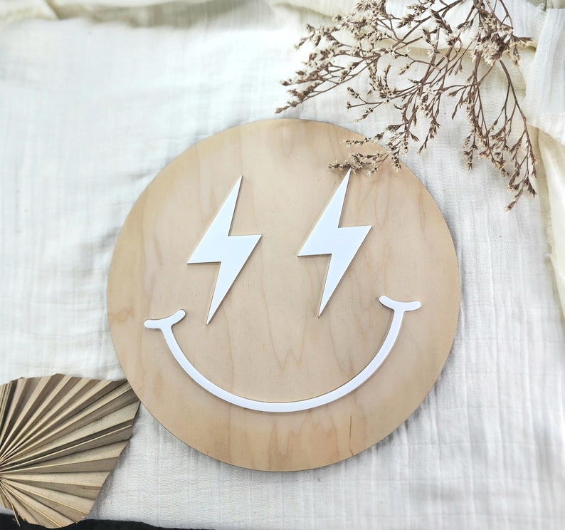 Smiley Face Sign, Happy Face Sign, Smiley Face, Retro Sign - Etsy