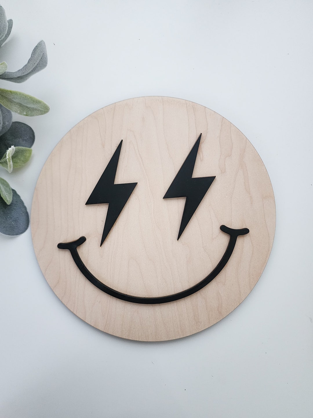 Smiley Face Sign, Happy Face Sign, Smiley Face, Retro Sign - Etsy