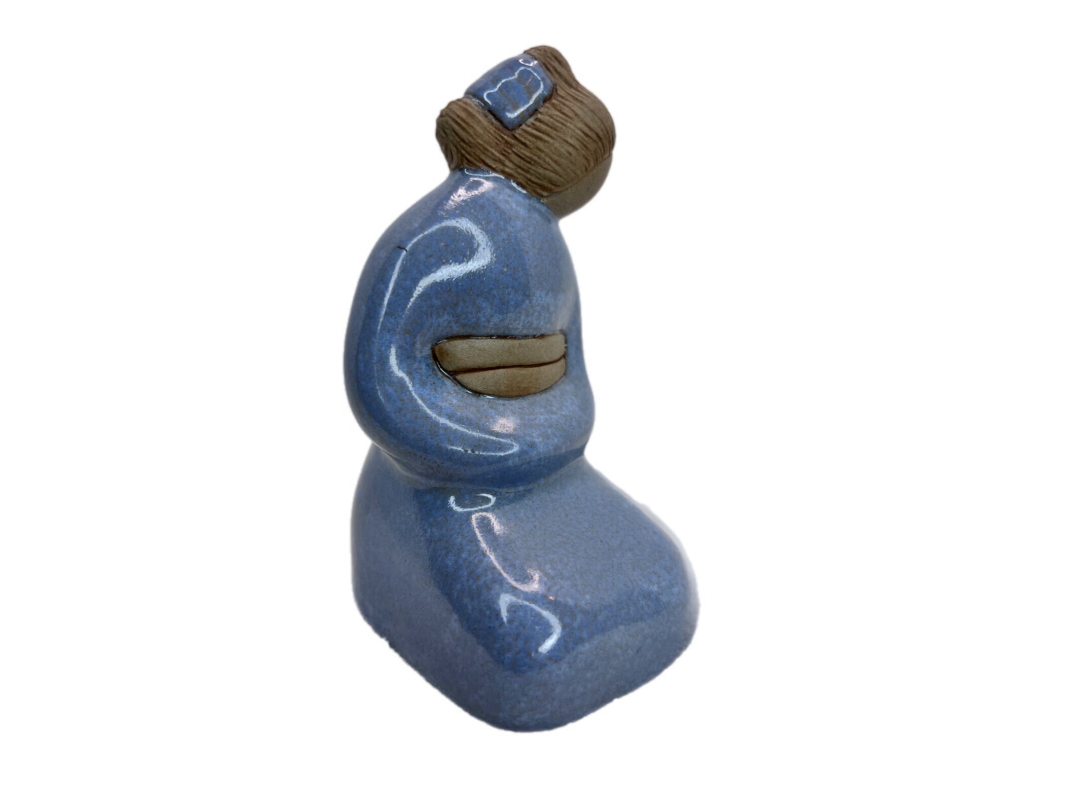 Southwestern Ceramic Sculpture Pottery Woman Figurine Lois Black 1989 ...