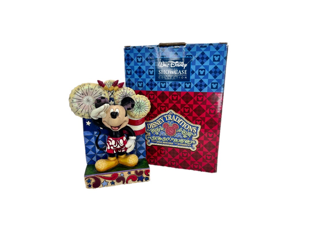 Walt Disney Collection Mickey We Salute You by Jim Shore W\ Box ...