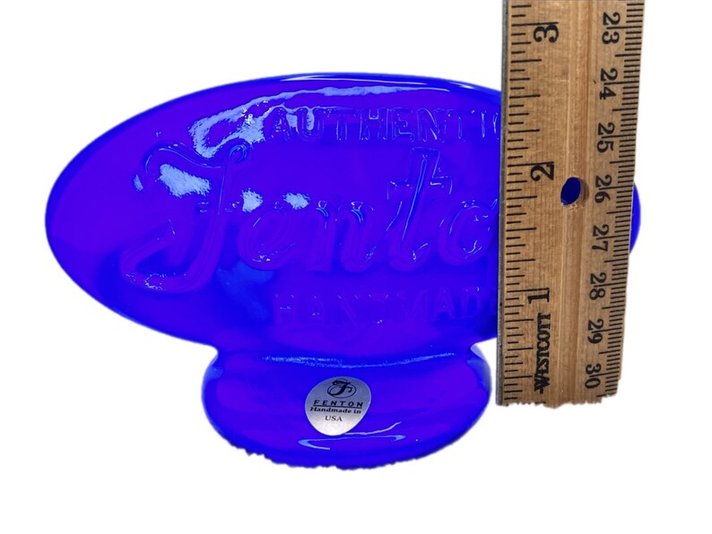 Fenton Perwinkle Blue Logo Dealer Sign - 9499 P2 Stickers-tags - Etsy