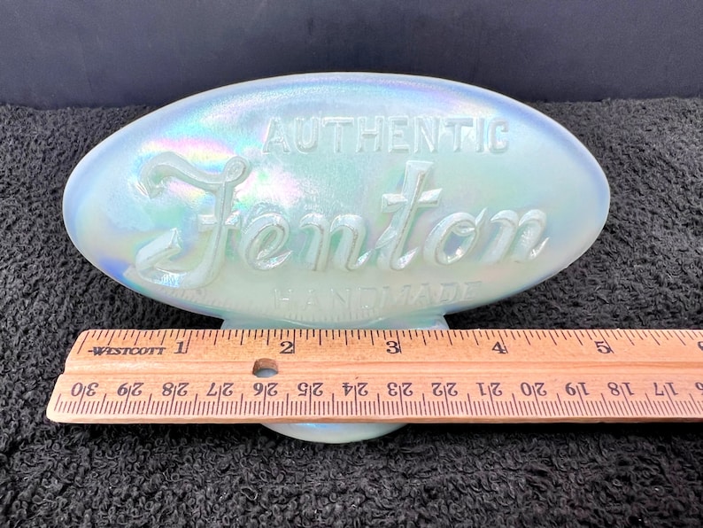 Fenton Sea Mist Green Logo Dealer Sign - 9499 P2 Sticker - Etsy