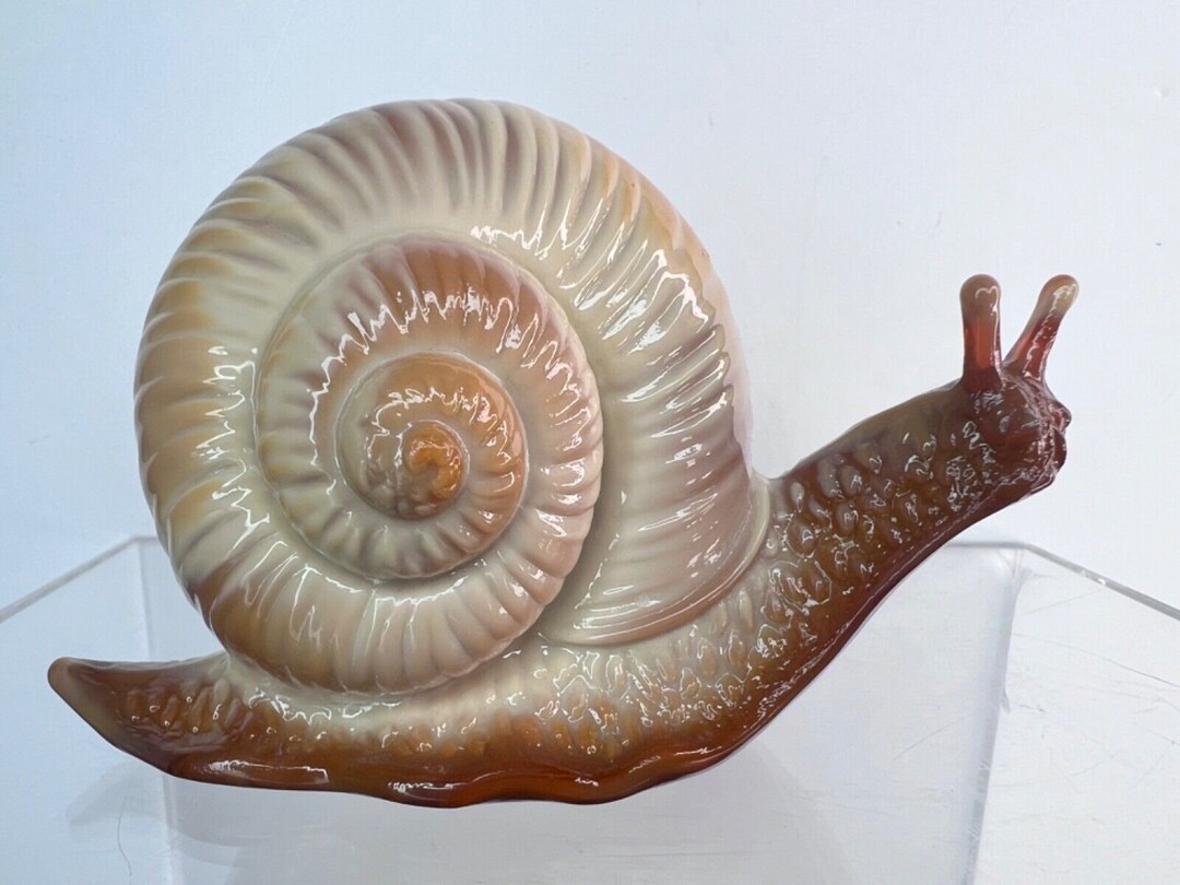 Fenton Glass Snail FAGCA 2005 Chocolate Slag F5134 CK - Etsy