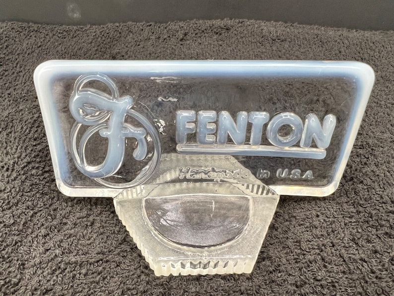 Fenton 9799 French Opalescent Logo Dealer Sign - Etsy