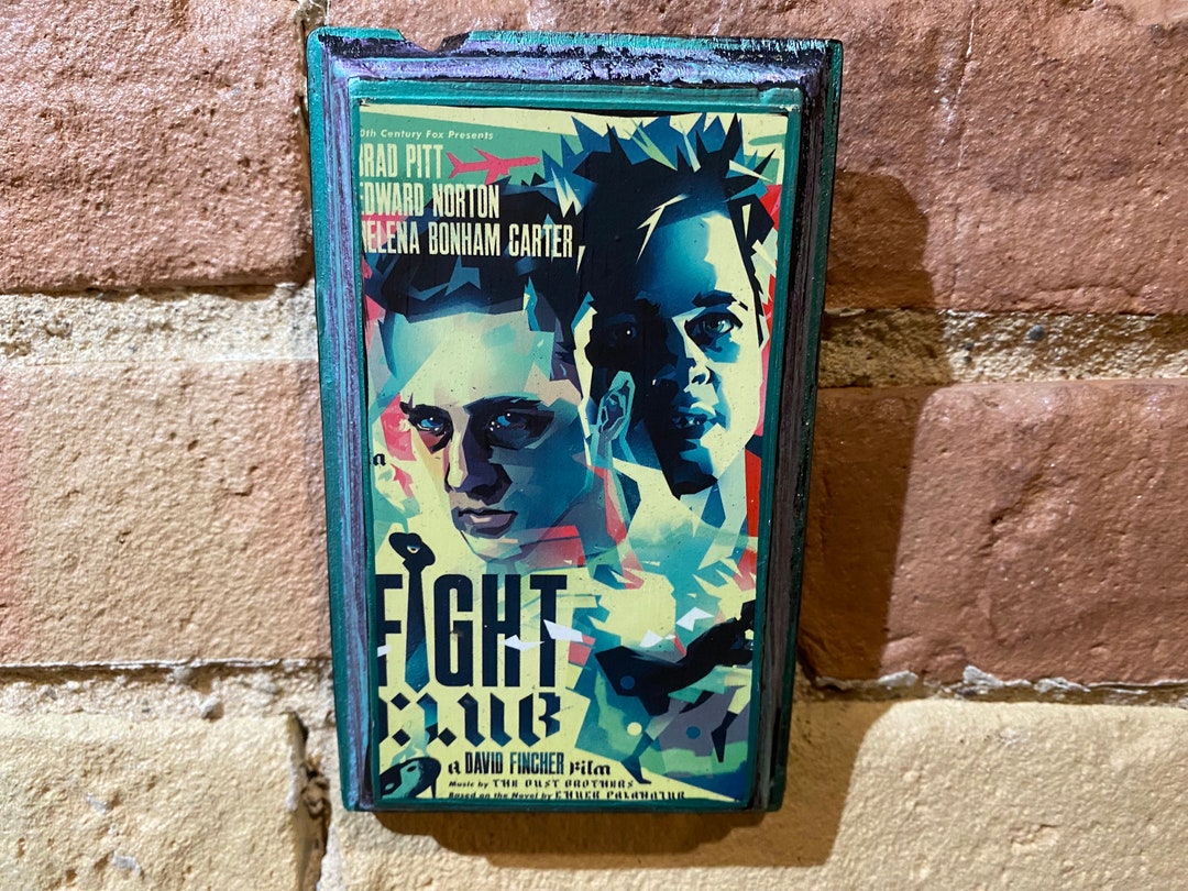 Fight Club Handmade Movie Mini Poster Wood Art Plaque 5x3 - Etsy