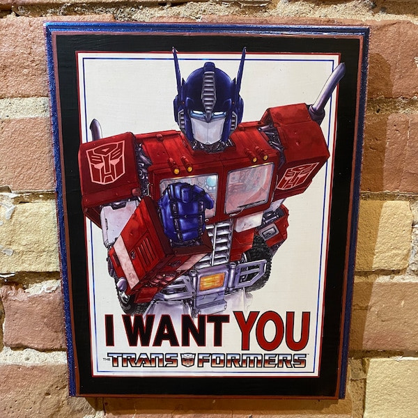 Transformers Propaganda Poster - Etsy
