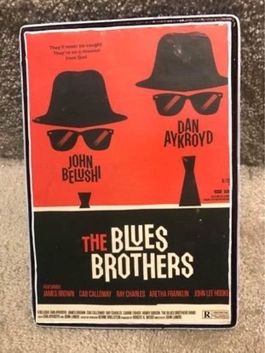 Blues Brothers Handmade Movie Mini Poster Wood Art Plaque 9x7 - Etsy