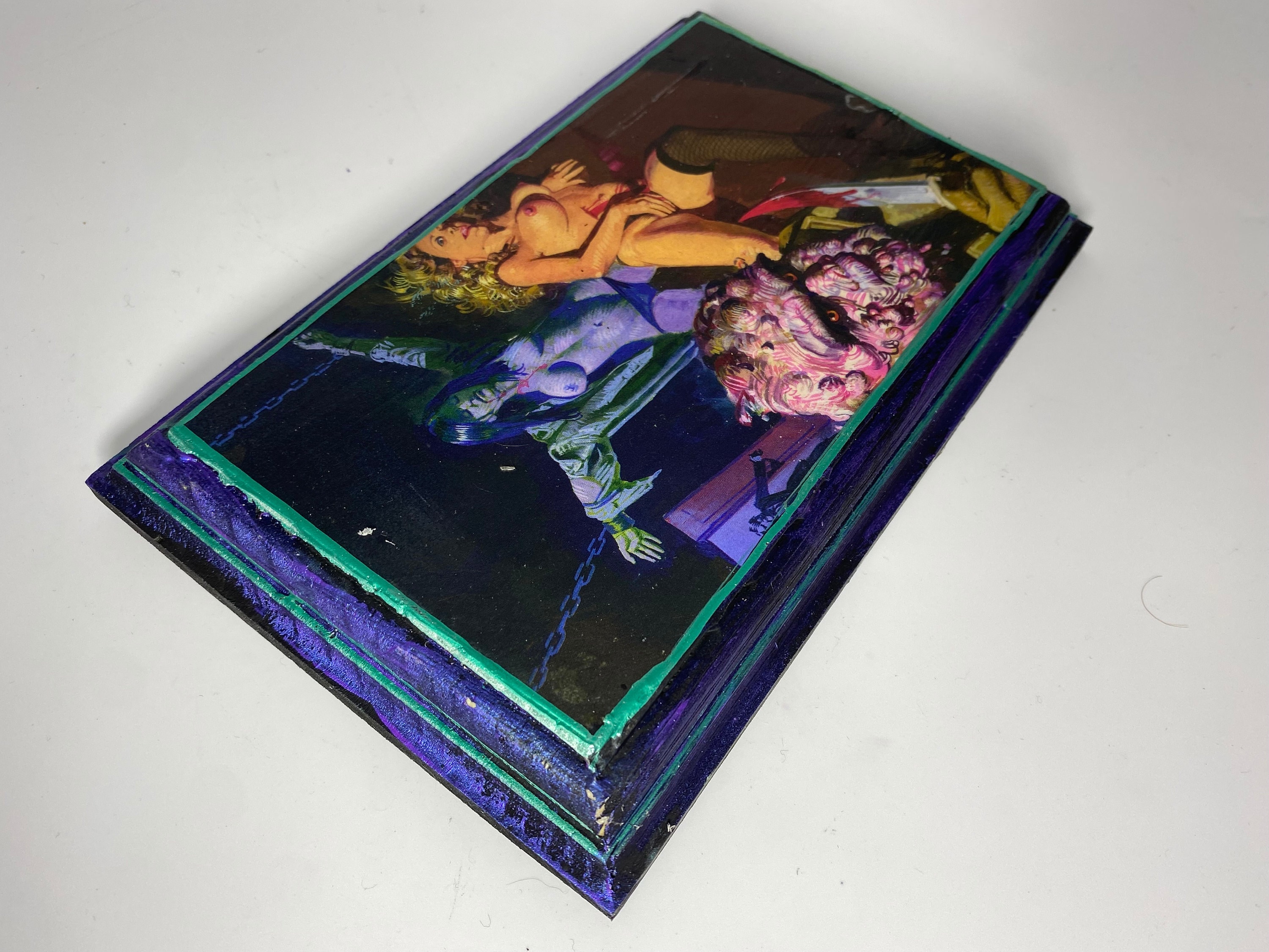 Voluptuous Terrors Retro Italian Horror Pulp Novel Cover Art - Etsy