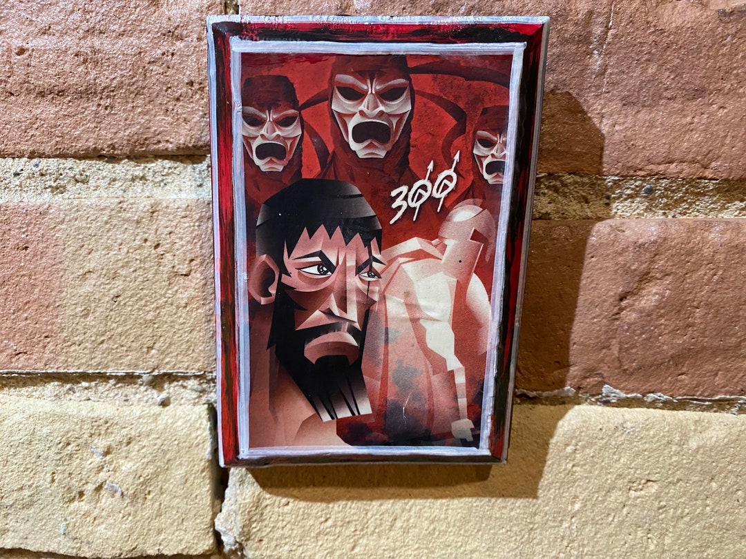 300 Handmade Movie Mini Poster Wood Art Plaque 5x3 - Etsy