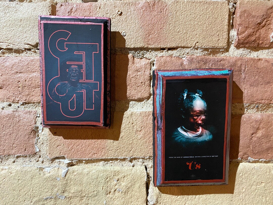 Jordan Peele Movies Get Out Us Mini Movie Poster 5x3: Set of 2 - Etsy UK