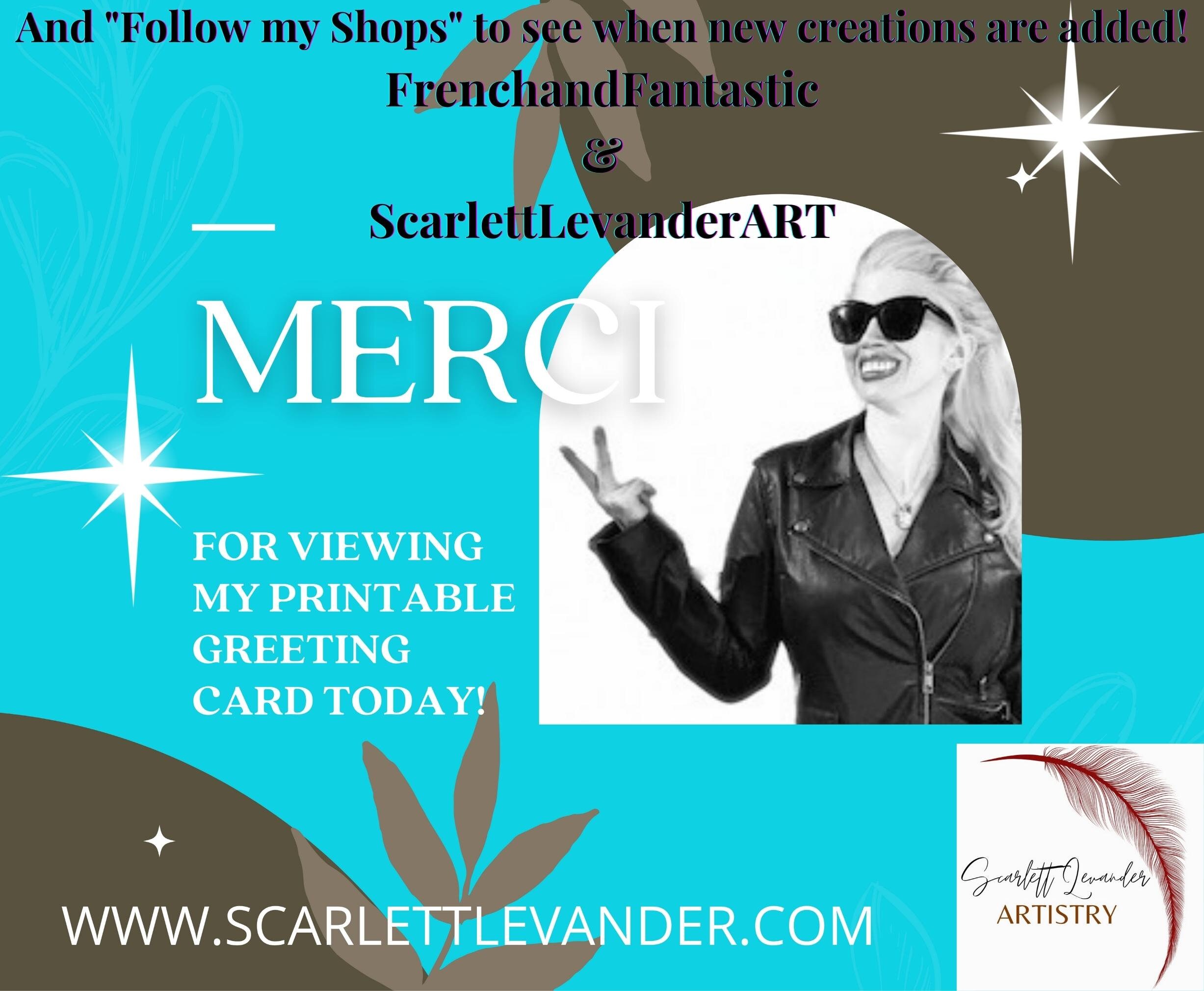 Joyeux Anniversaire Set of 3 French Card Happy Birthday En Français ...