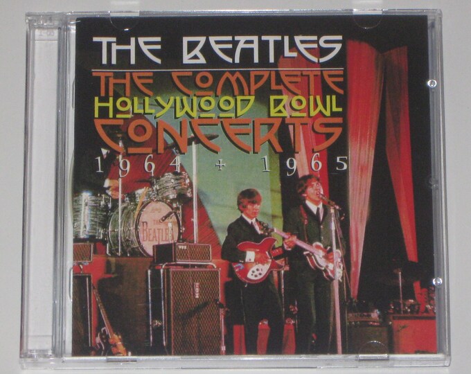 The Beatles Rare 2 CD Set "the Complete Hollywood Bowl Concerts 1964-65 ...