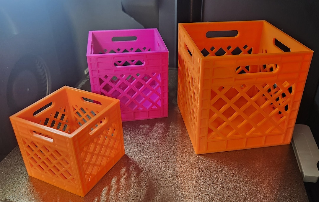 Mini Crate / Storage / Organizer / Desk Storage / Office / Office Gift ...