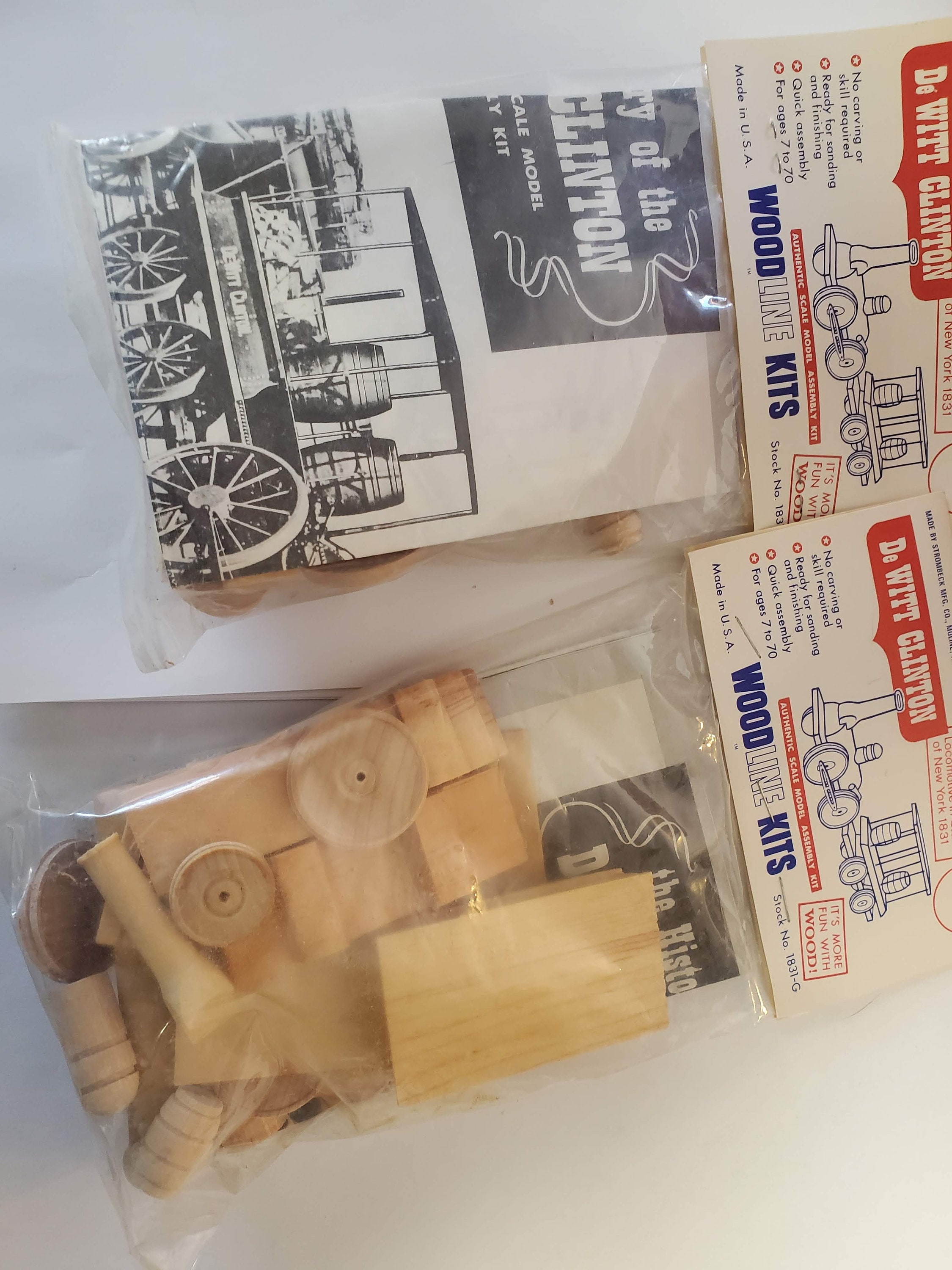 Toys Building & Construction Strombeck Wooden DeWitt Clinton Model ...