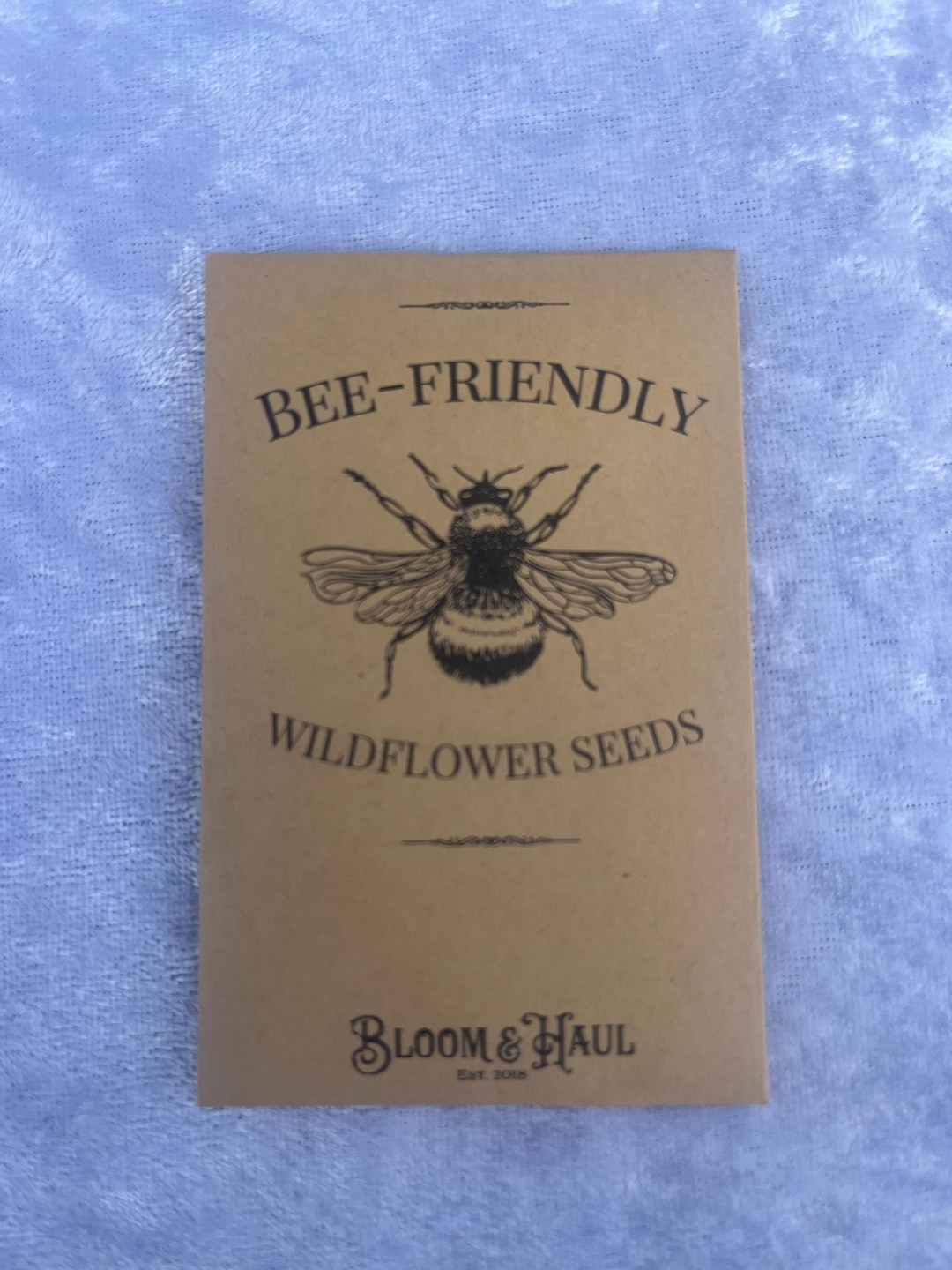 Bee-friendly Wildflower Seed Packet - Pack of 5 - Etsy