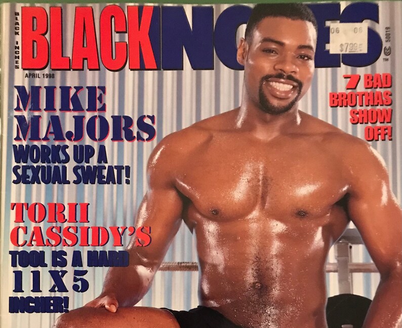 April 1998 BLACK INCHES Magazine / Mature Adult Gay Male / | Etsy