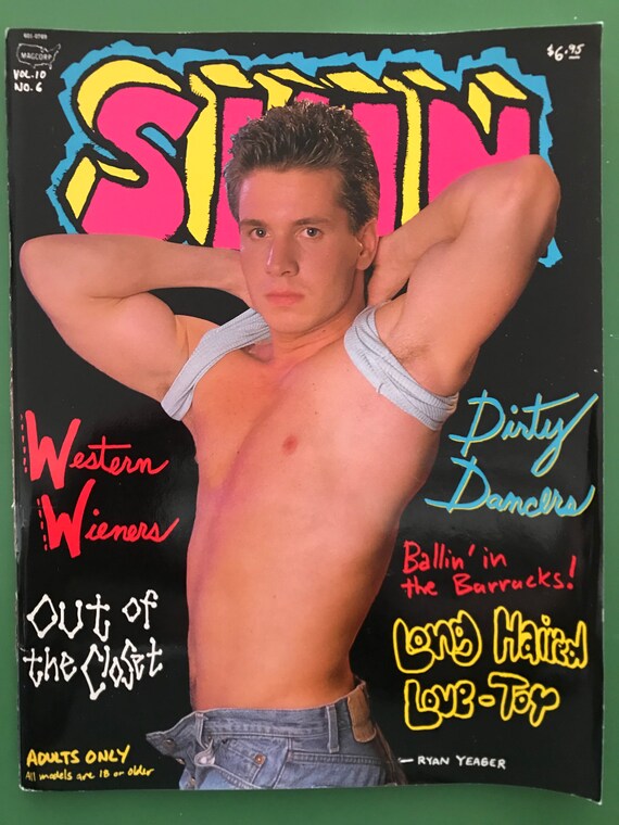 Vintage 1989 Skin Hardon Magazine Vol 10 No 6 Adult Gay Etsy