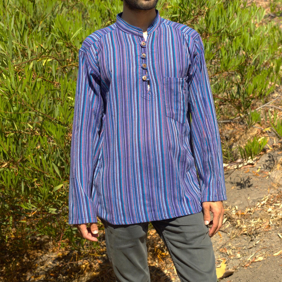 Boho Shirt [made in NEPAL] - Etsy