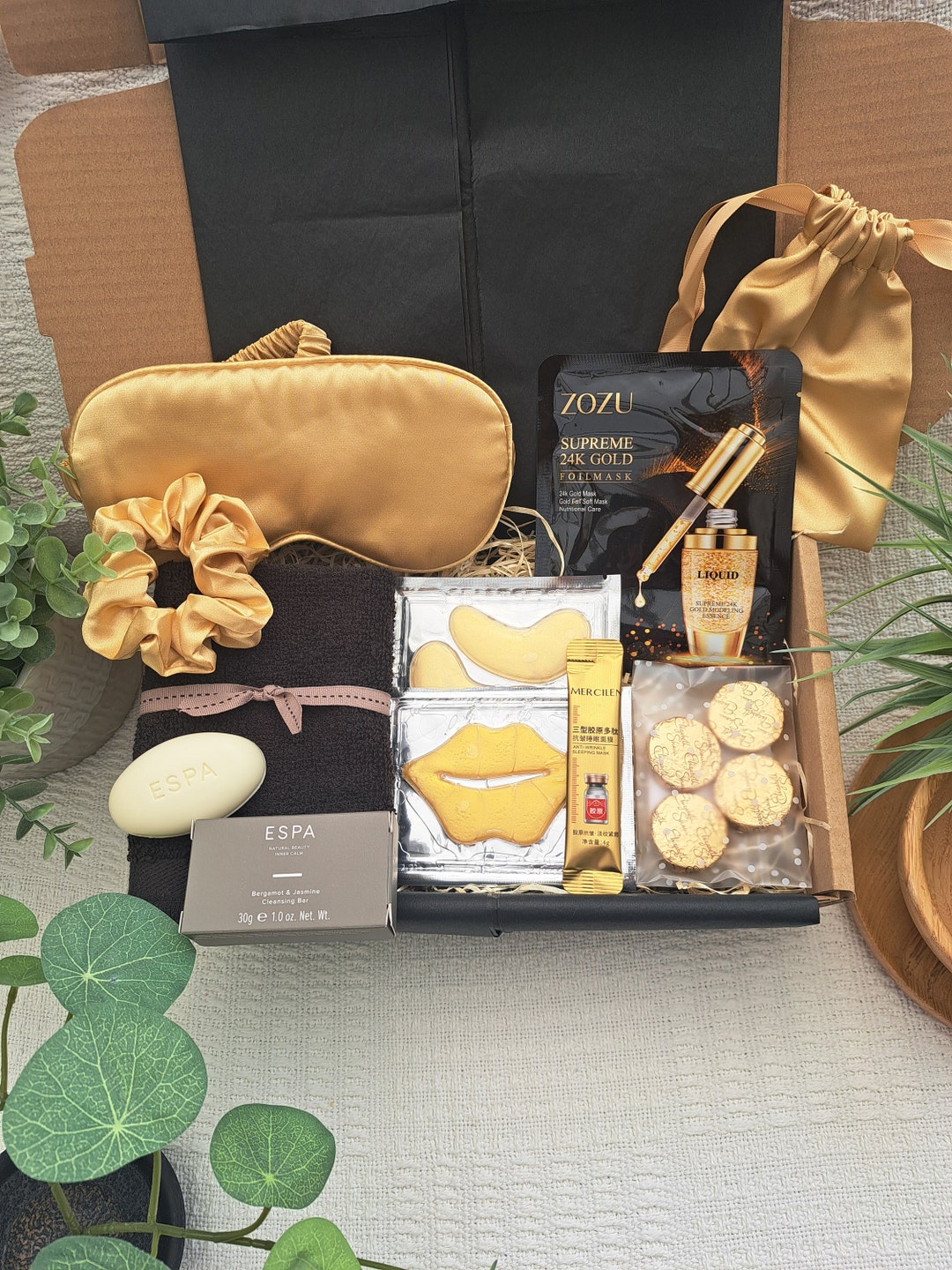 Luxe Tranquility Spa Box, Relax & Rejuvenate, Pampering Gift Set - Etsy UK