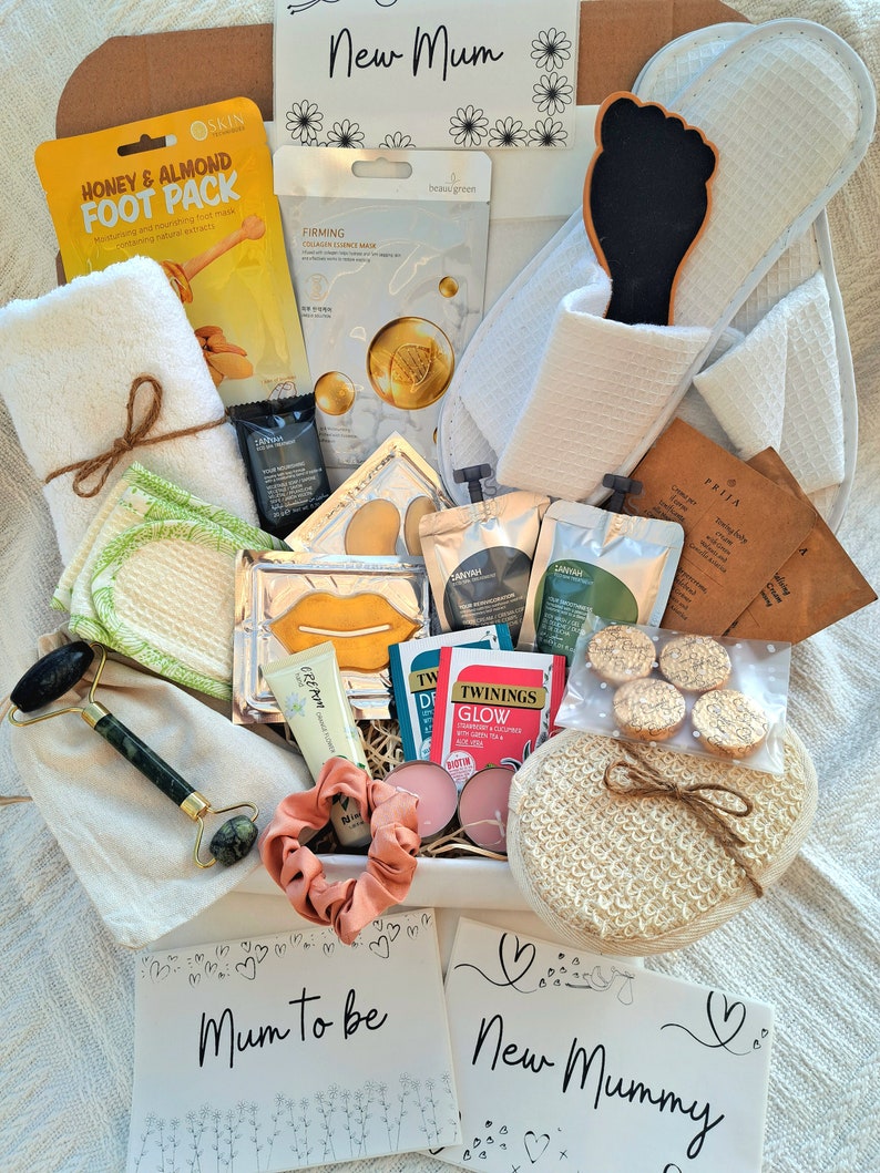 New Mum Pamper Hamper Gift Box, Mum to Be Spa Gift Hamper, New Mum Gift ...