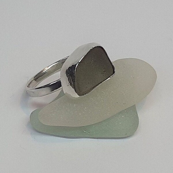 Sea Glass Ring - Etsy