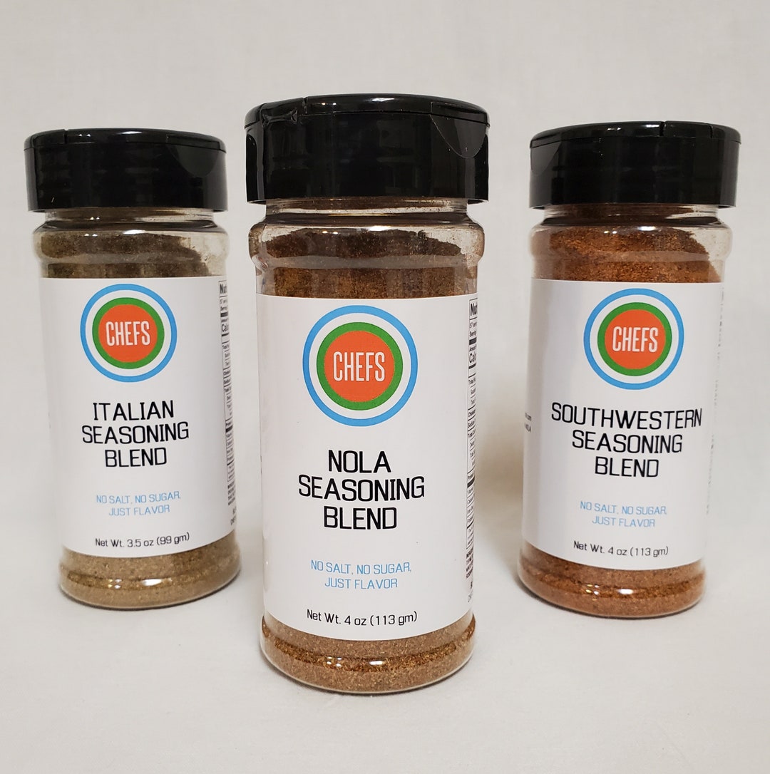 Chefs Seasoning Blends Trio: NOLA, Italian, and Southwestern - Etsy