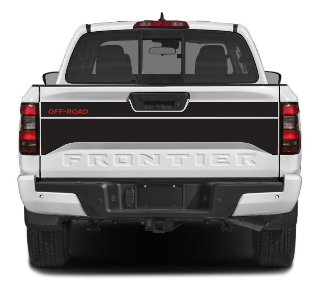Premium Graphics for 2022-2025 Nissan Frontier Tailgate. Hardbody Theme ...