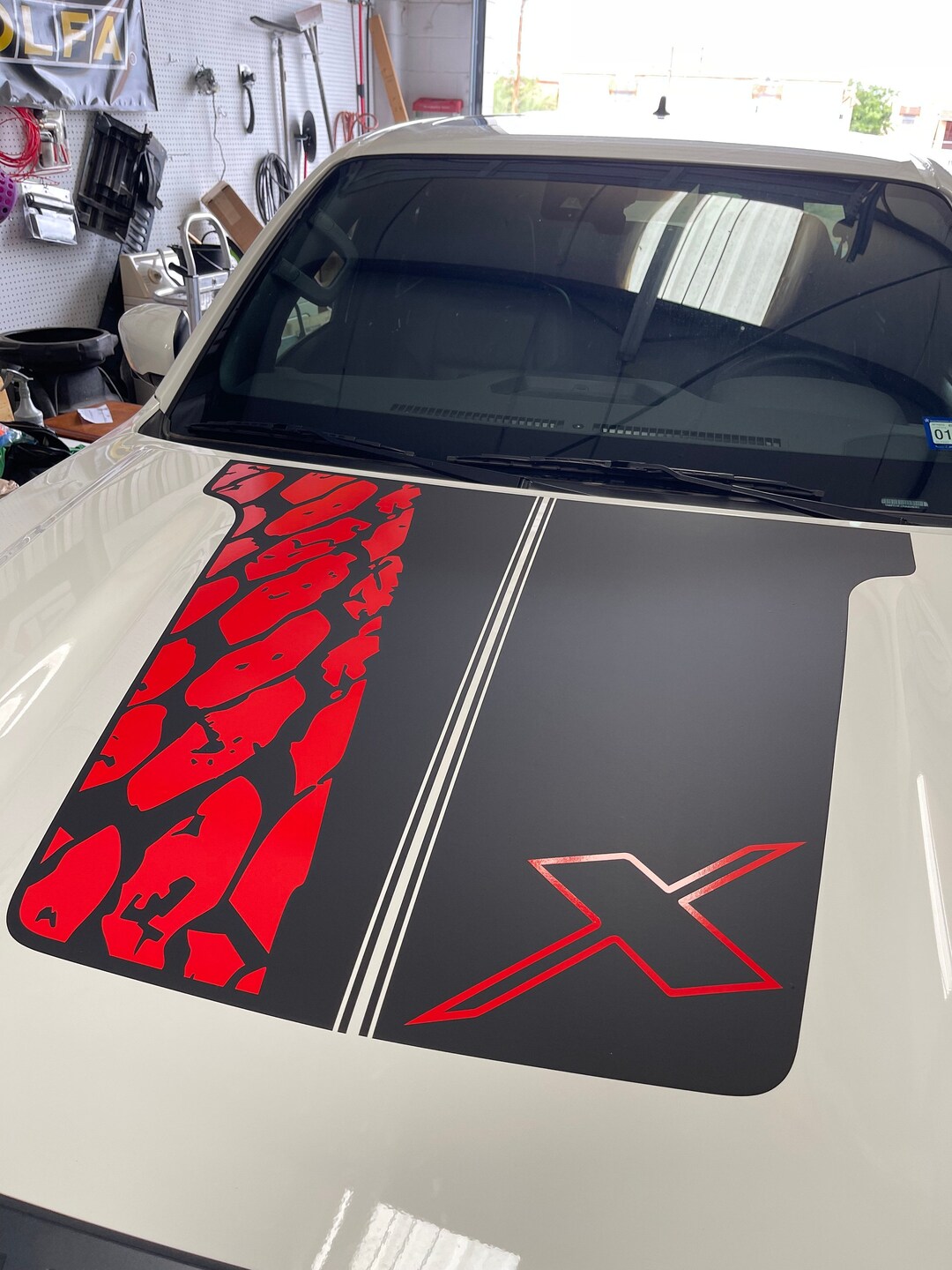 Graphics for 2022-2026 Nissan Frontier Hood Stripes, Decal, Sticker S ...