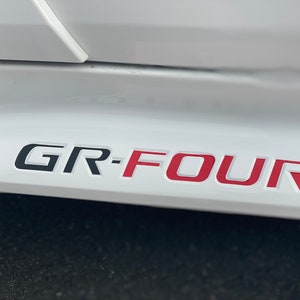 Premium Decals for Toyota Gr-four Corolla W/free Lifetime Replacement ...