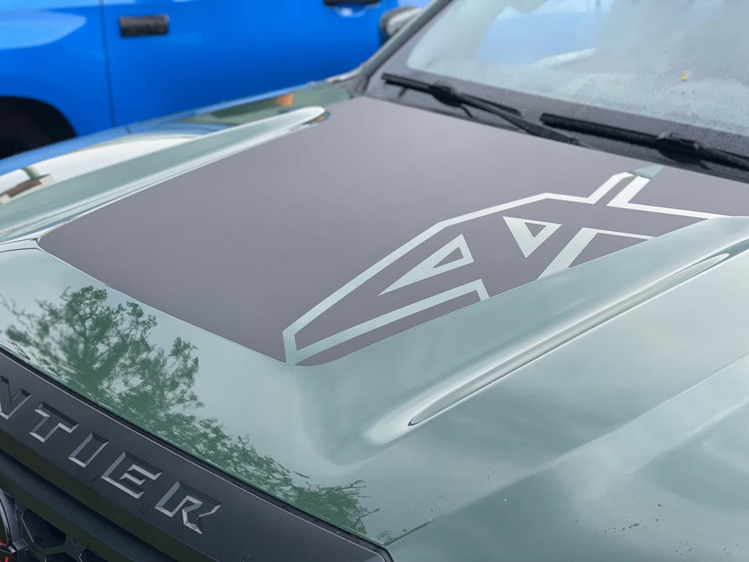 Graphics for 2022-2025 Nissan Frontier Hood Stripes, Decal, Sticker S ...