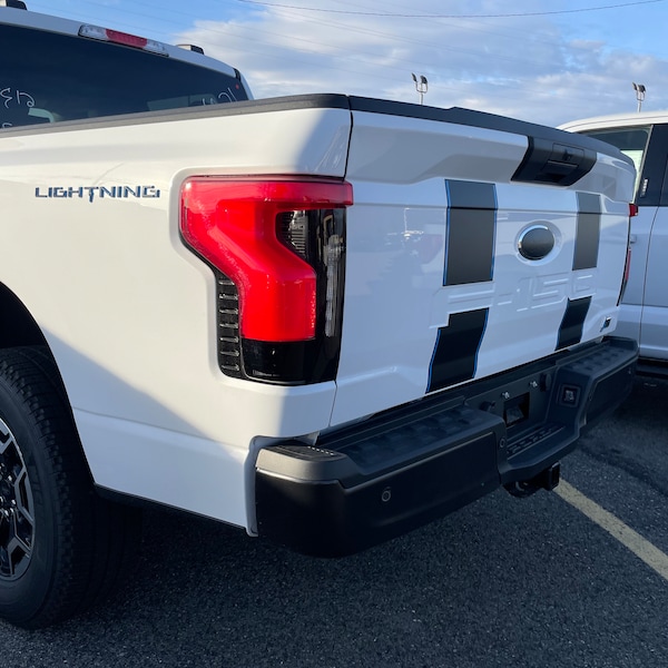 2023 Ford Lightning Lariat Tailgate Decals - Etsy