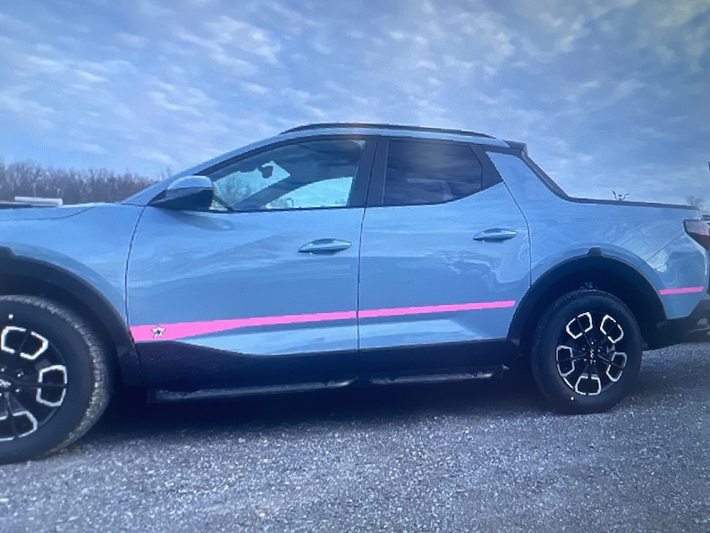 Premium Rocker Stripe for 2022-26 Hyundai Santa Cruz Graphic Sticker ...
