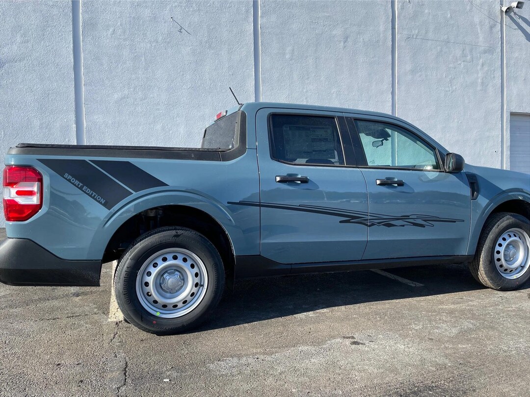 Side Stripe Graphics by Ludesignsny for a 2022, 2023, 2024 Ford ...