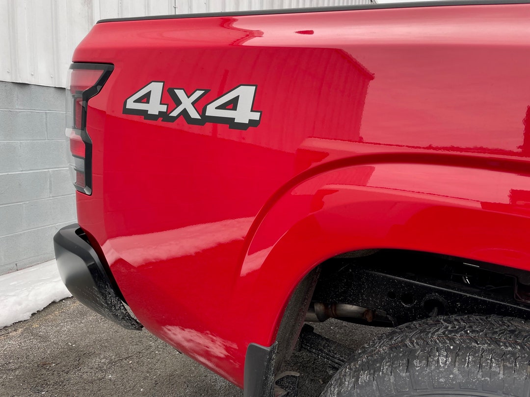 Premium 4x4 Decals for 2022-26 Nissan Frontier W/ FREE LIFETIME ...