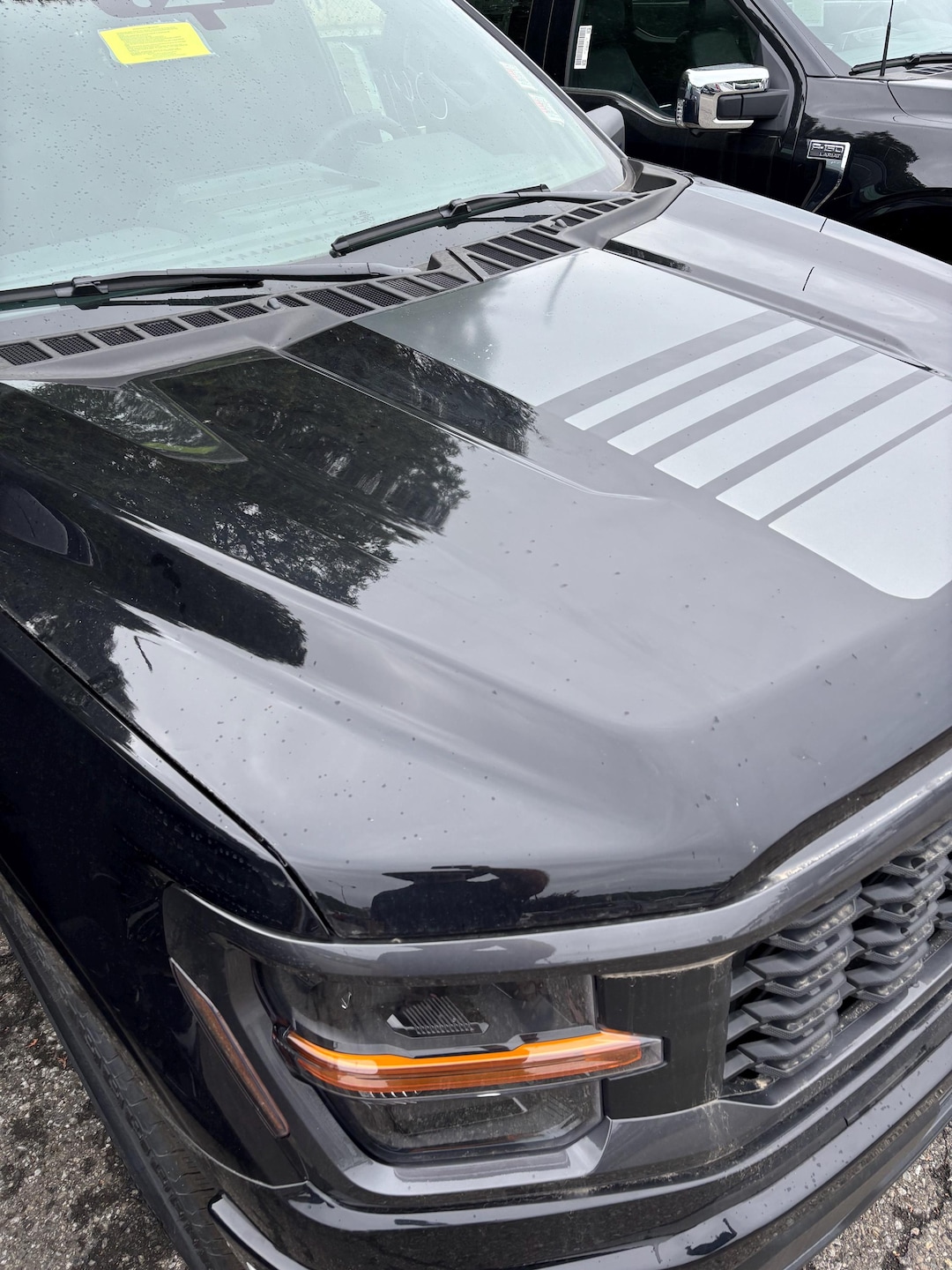 Hood Stripe Decals by Ludesignsny for a 2021-26 Ford F-150 XLT Sport ...