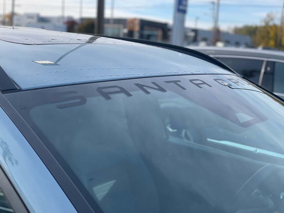 Premium Decal for 2022-2024 Hyundai Santa Cruz Windshield W/free ...