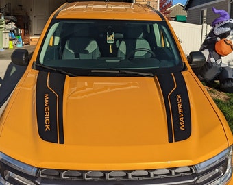 Maverick Hood Decal - Etsy