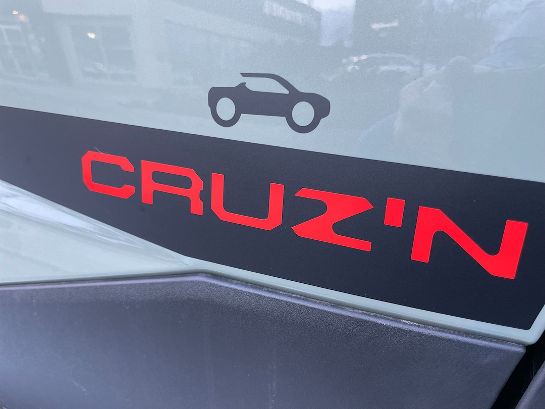 Premium Cruz'n Rocker Stripe for 2022-25 Hyundai Santa Cruz Graphic ...