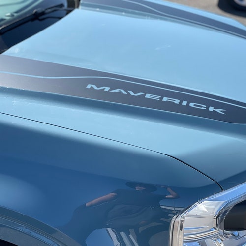 Premium Graphics for 2022 Ford Maverick Hood Pick up Sticker - Etsy ...