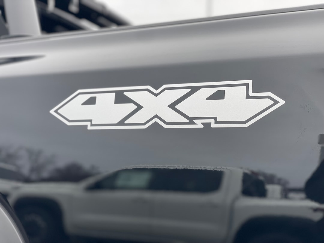 4x4 Decal for 2022-25 Nissan Frontier W/ FREE LIFETIME REPLACEMENT ...