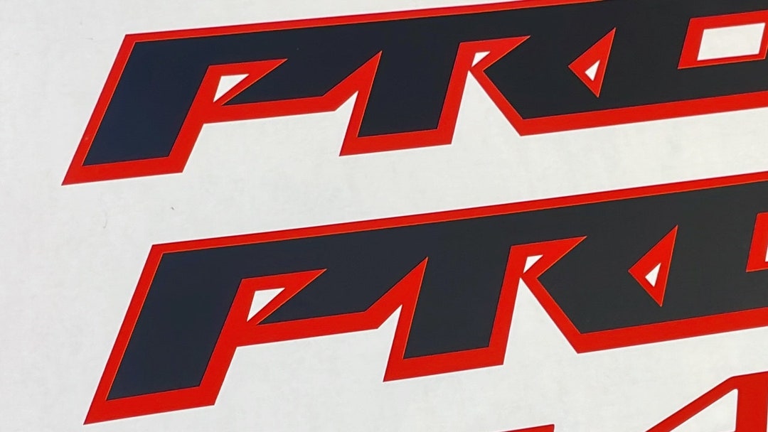 Premium 2 Color Decal for Nissan Frontier Pro-4x W /FREE LIFETIME ...