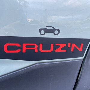 Premium Cruz'n Rocker Stripe for 2022-26 Hyundai Santa Cruz Graphic ...