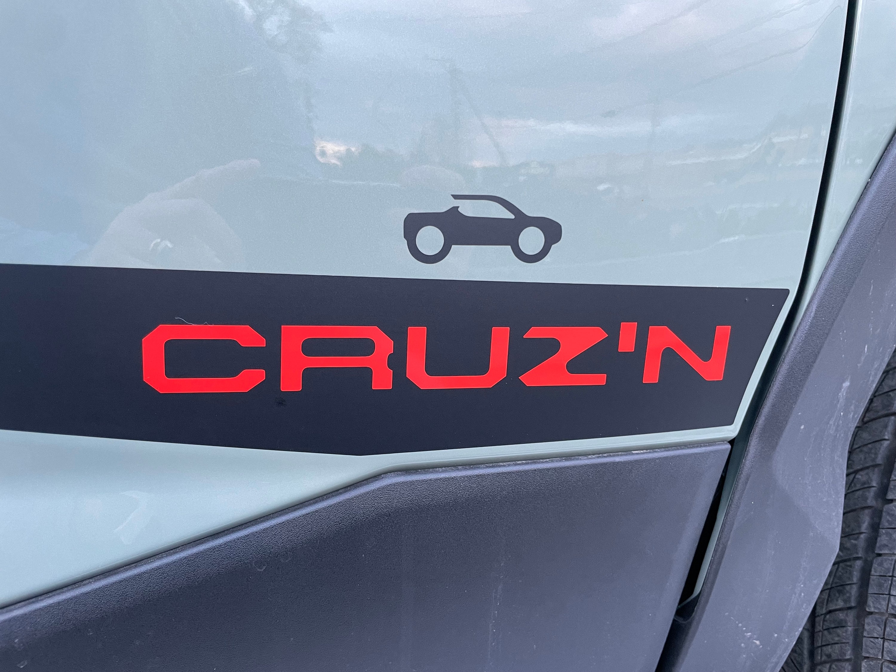 Premium Cruz'n Rocker Stripe for 2022-26 Hyundai Santa Cruz Graphic ...