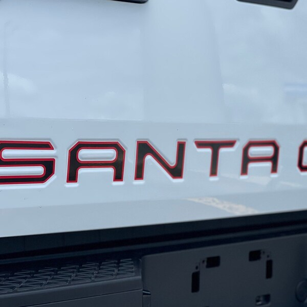 Santa Cruz Tailgate Letters - Etsy