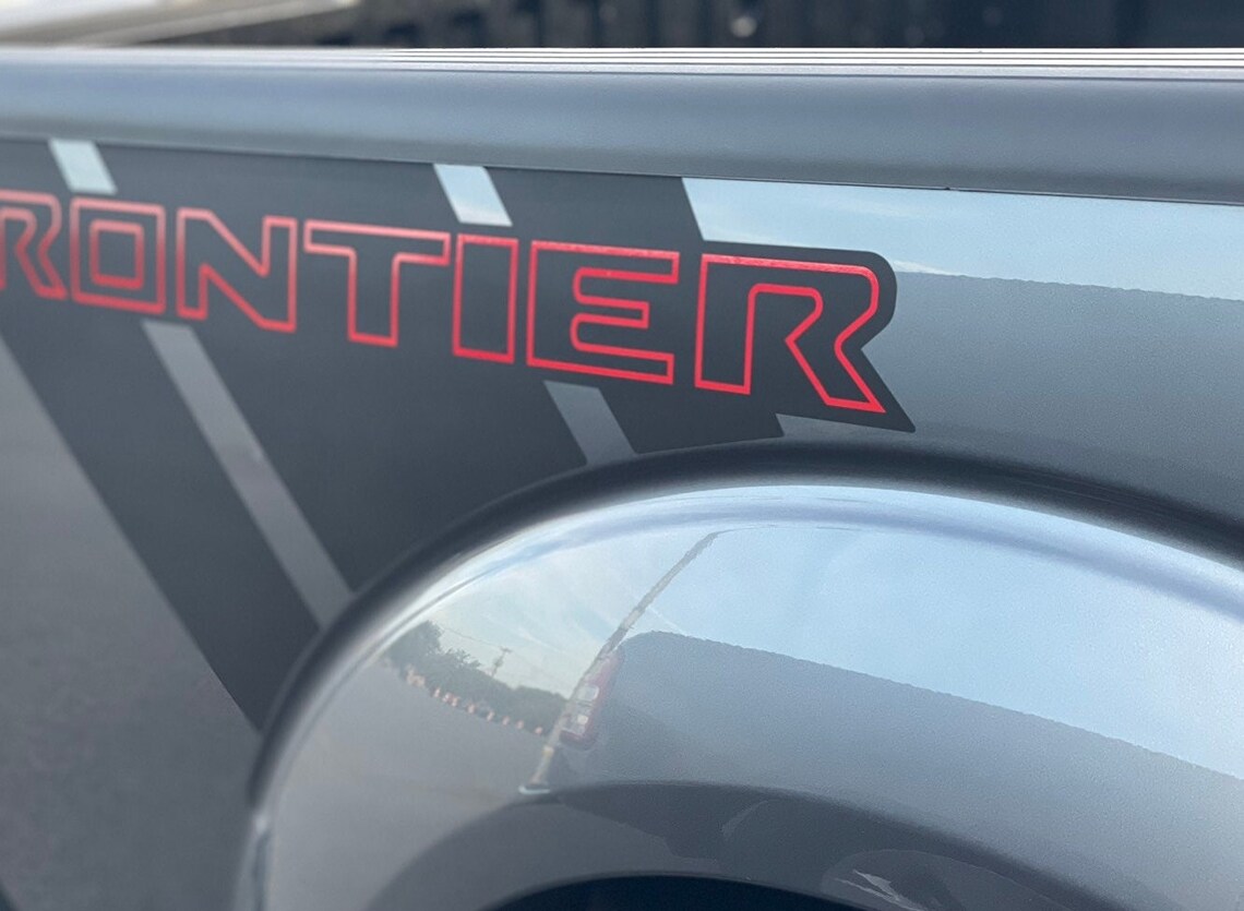 Graphics for 2005-2021 Nissan Frontier Rear Quarter Short Box - Etsy