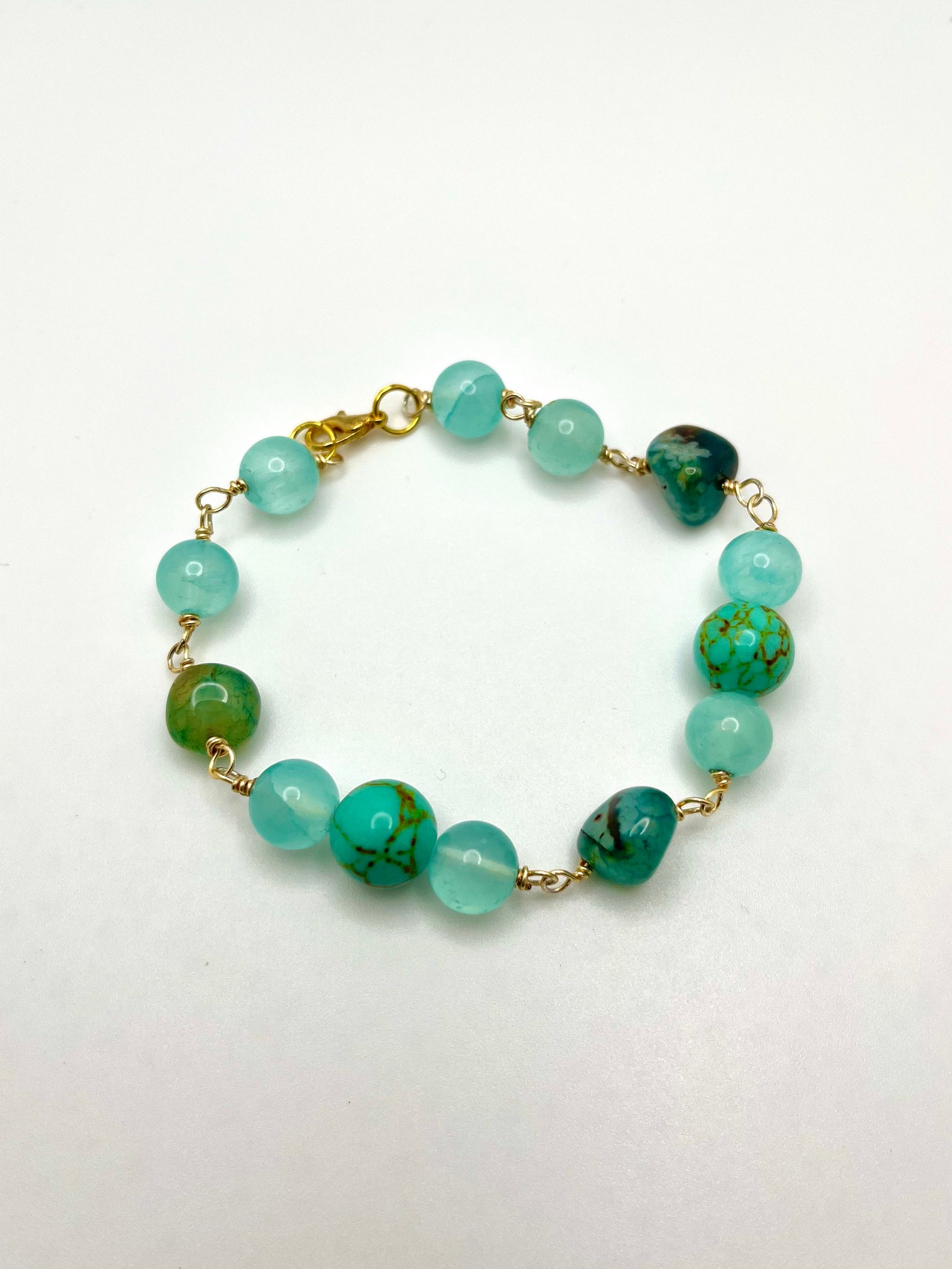 Pulseras Hechas a Mano Con Materiales De Gold Filled, Plata 9.25 Y ...